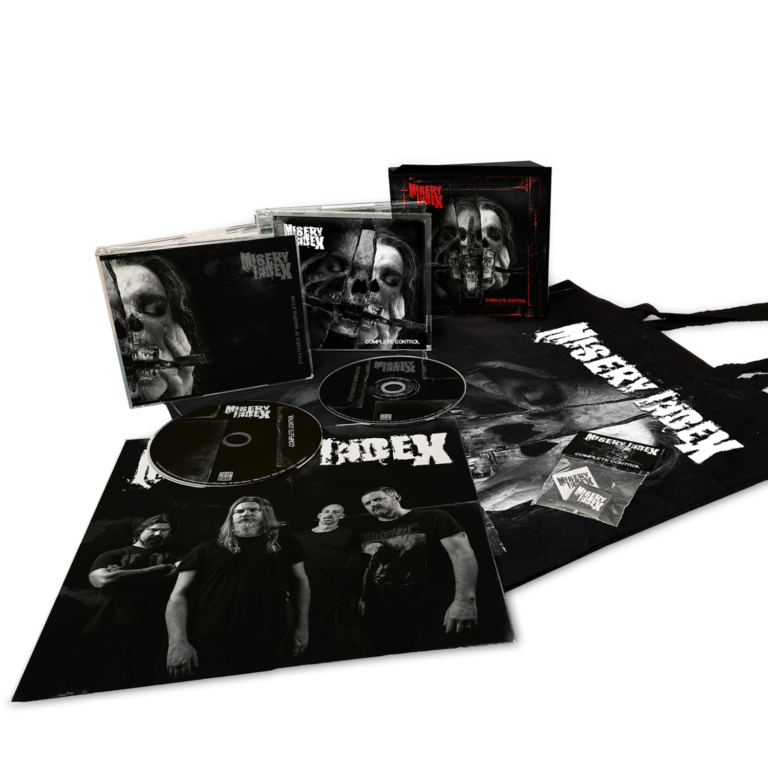 Misery Index"Complete Control Collector's CD Box Set" Boxset - Misery Index