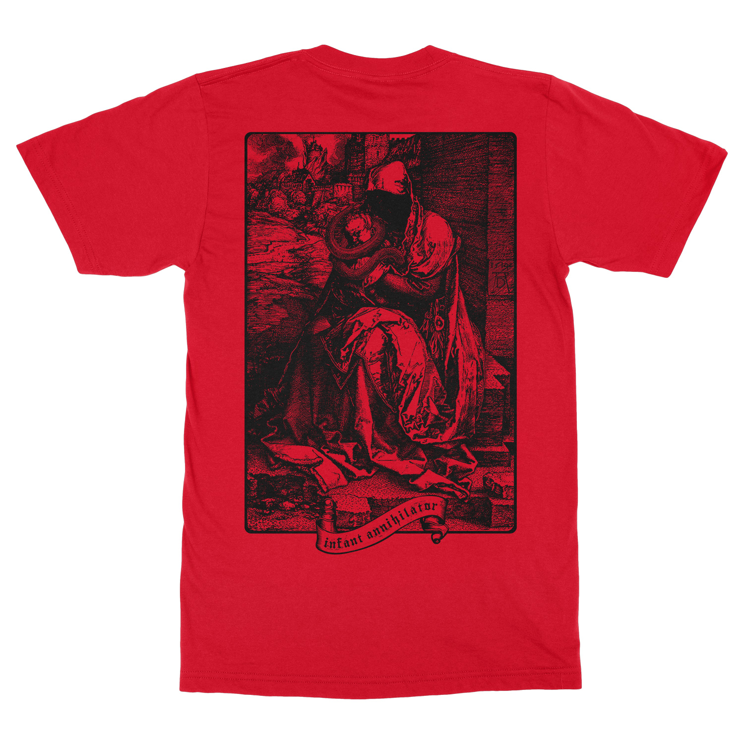 Infant Annihilator"Childsnatcher Red" T-Shirt - Infant Annihilator