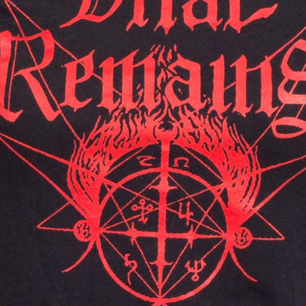 Vital Remains "Red Logo" Pullover Hoodie - Vital Remains