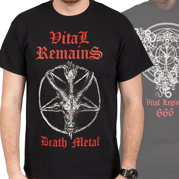 Vital Remains "Death Metal" T-Shirt - Vital Remains