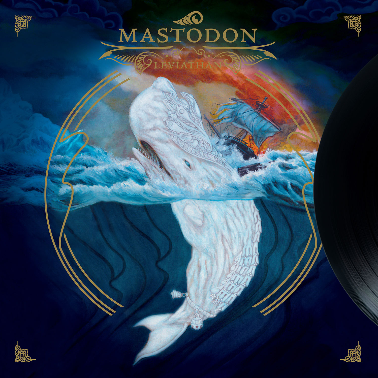 Mastodon "Leviathan" 12" - Relapse Records