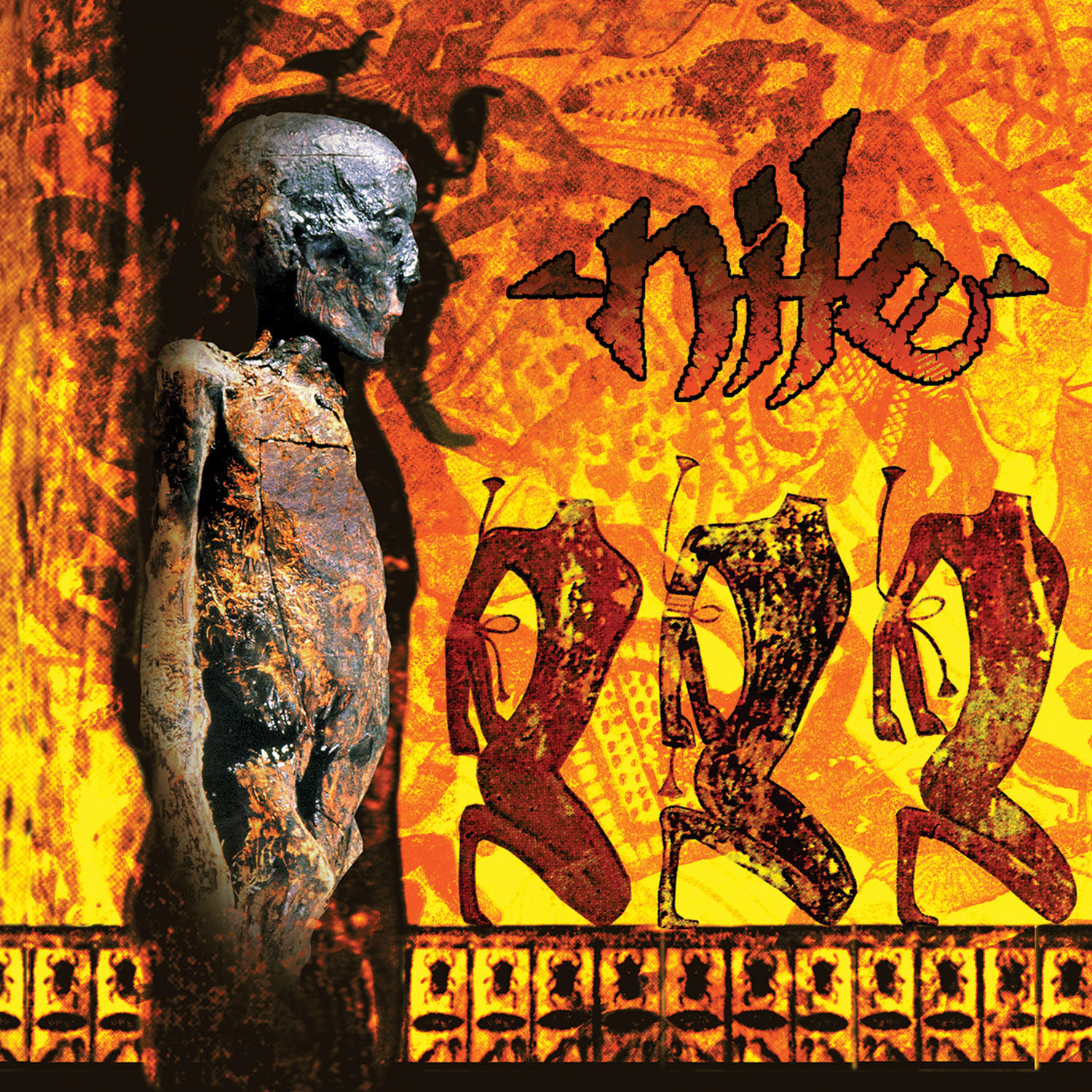 Nile "Amongst the Catacombs of Nephren-Ka" 12" - Relapse Records