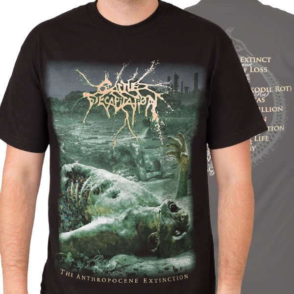 Cattle Decapitation "Anthropocene Extinction" T-Shirt - Cattle Decapitation
