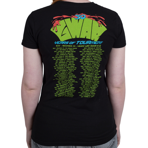 Gwar "30 Years Tour Shirt" Girls T-shirt - Gwar