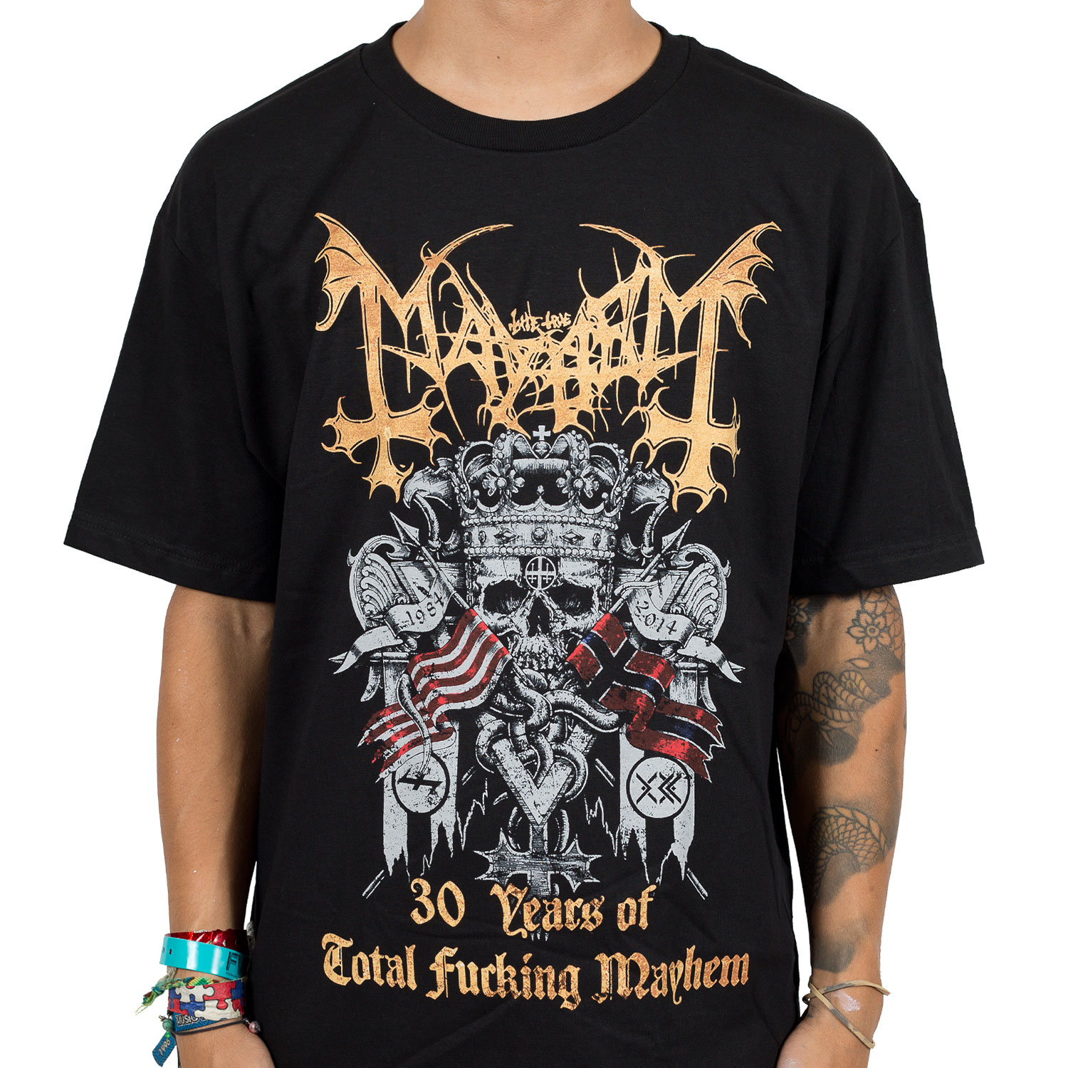 Mayhem "30 Years" T-Shirt - IndieMerchstore