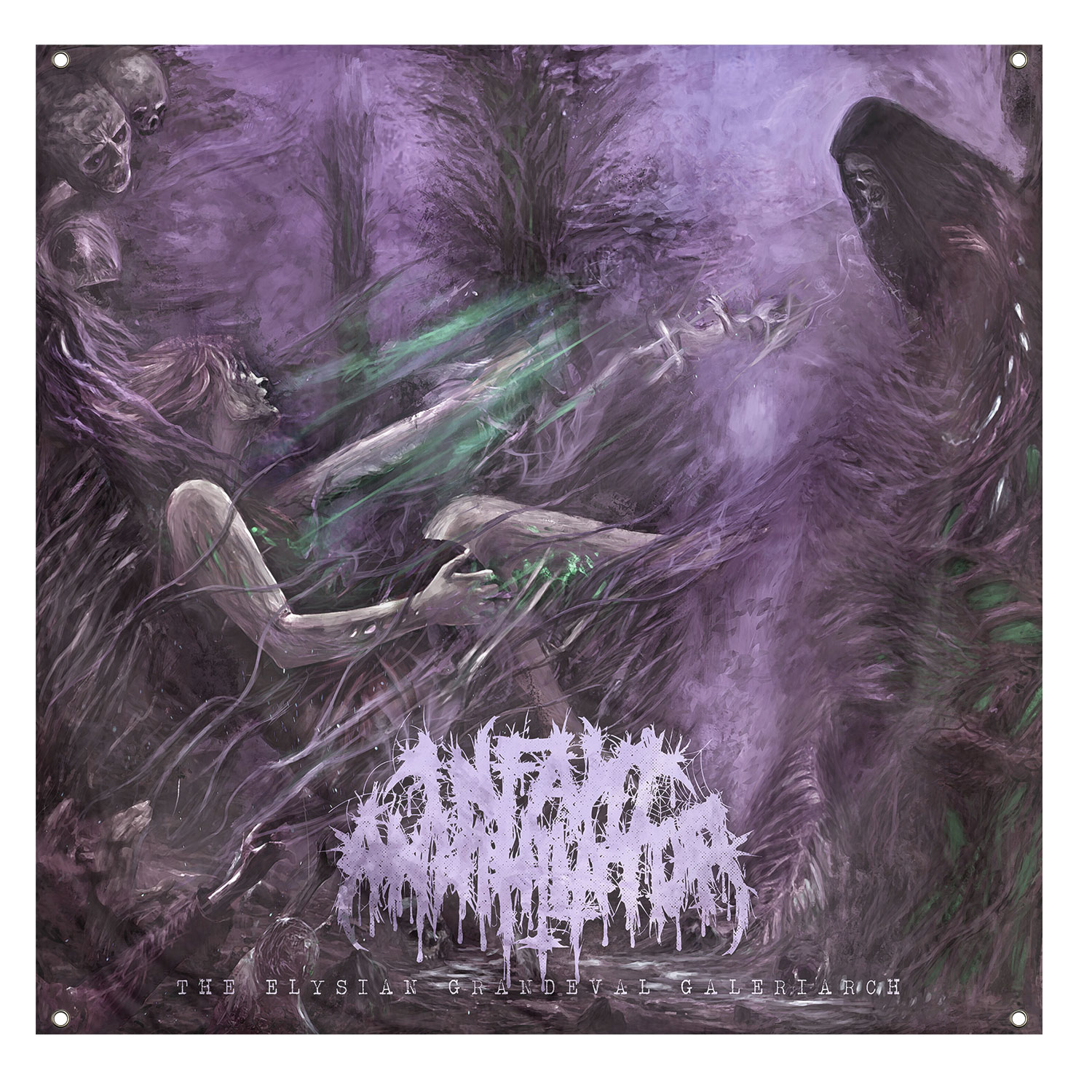 Infant Annihilator "The Elysian Grandeval Galeriarch" Flag - Infant ...