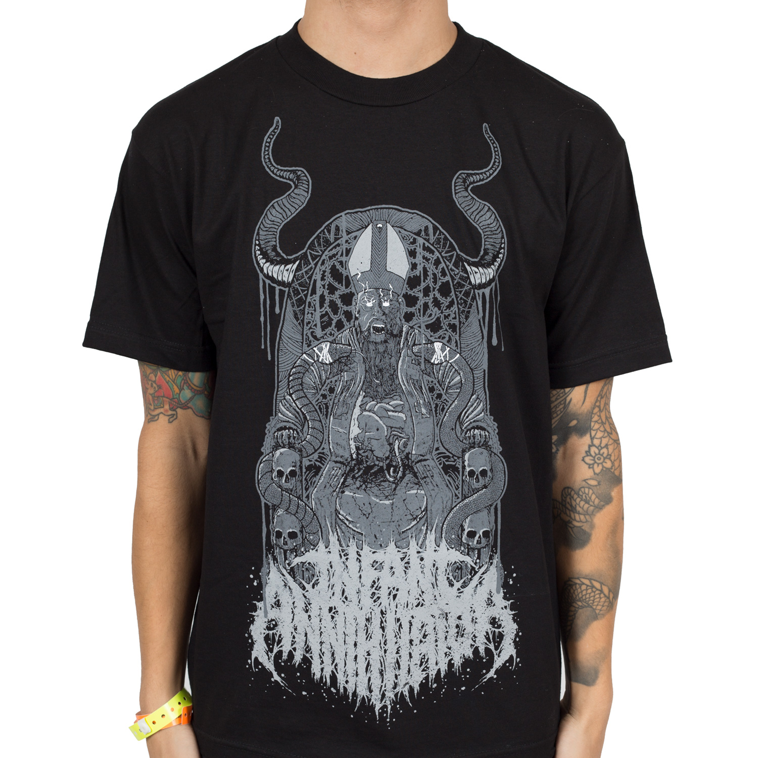 Infant Annihilator "Priest Throne" T-Shirt - Infant Annihilator