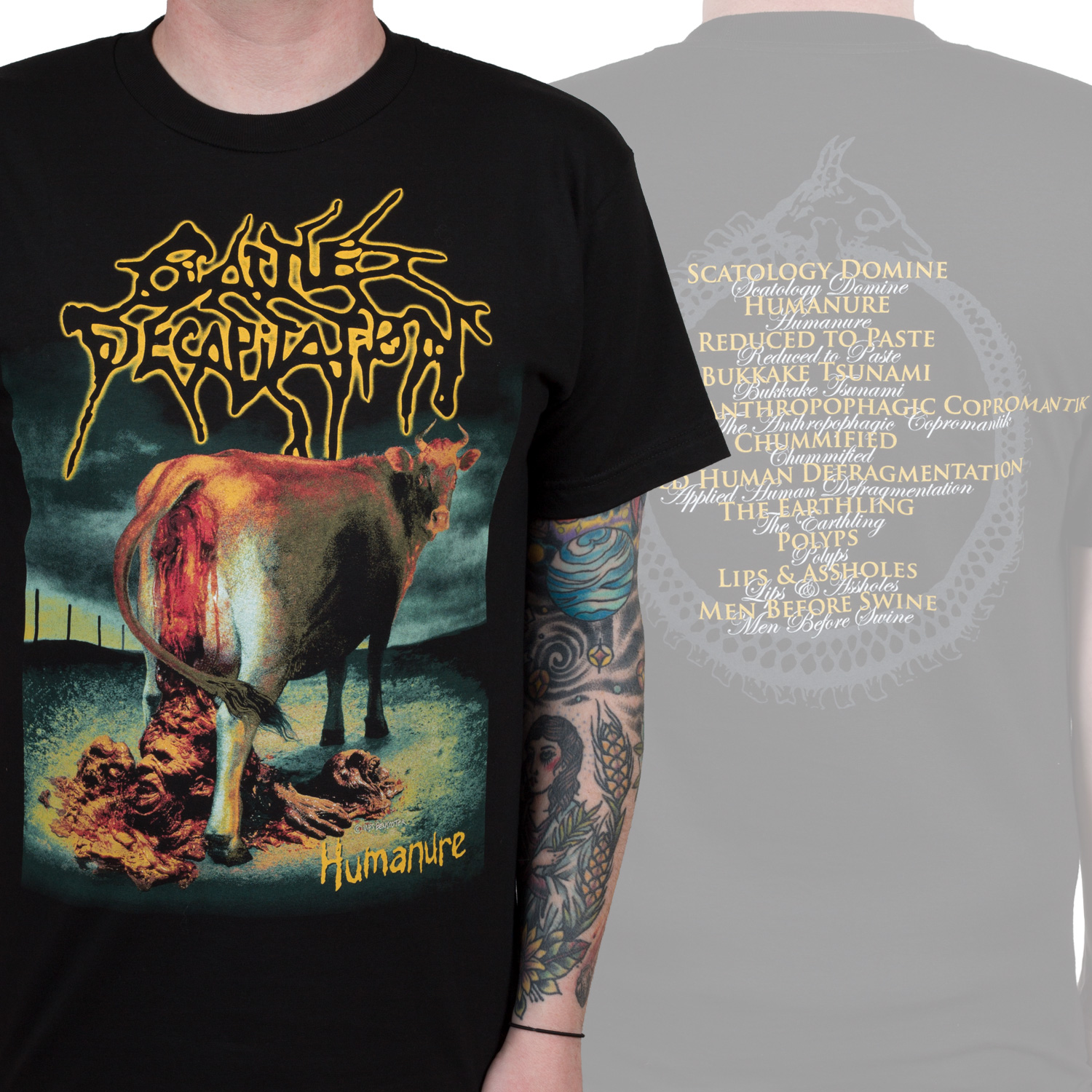 Cattle Decapitation "Humanure" T-Shirt - Cattle Decapitation