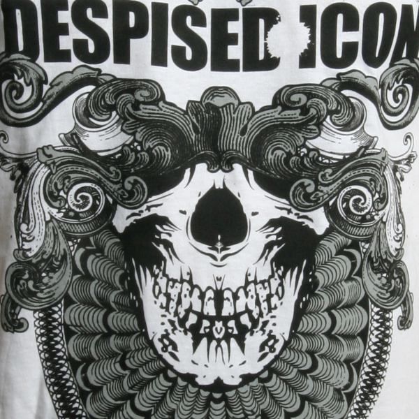 Despised Icon "Skull Ornament "white"" T-Shirt - Despised Icon