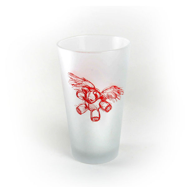 Derek Hess "Teddy Angel" Pint Glass - Derek Hess