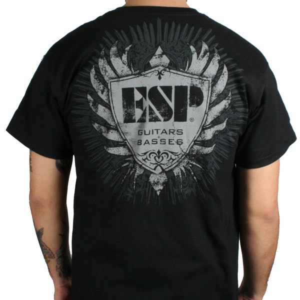 ESP Guitars "Crest Logo tee" T-Shirt - ESP Guitars