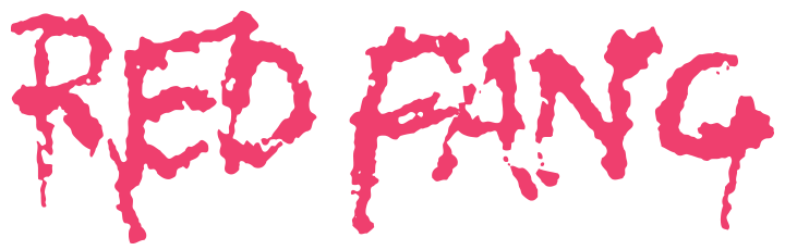 Red Fang"Fang Logo" Patch - Red Fang