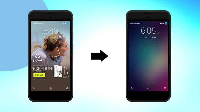 Google Stops The Apps From Showing Ads On Lock Screen