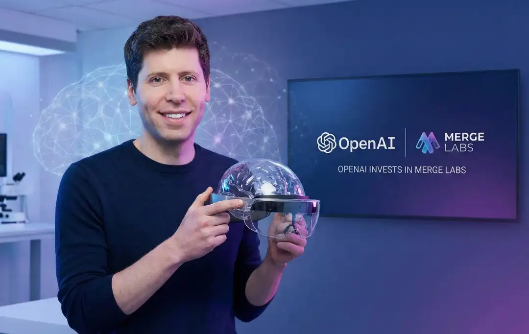 OpenAI Invests in Sam Altman’s Merge Labs to Connect the Brain with AI