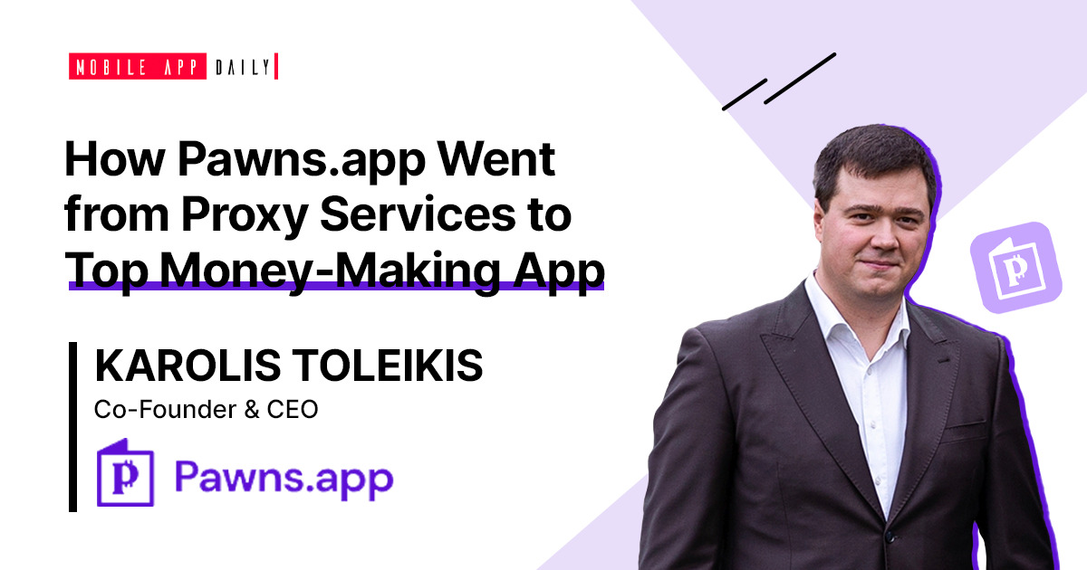 An Interview with Karolis Toleikis, Co-founder and CEO at Pawns.app