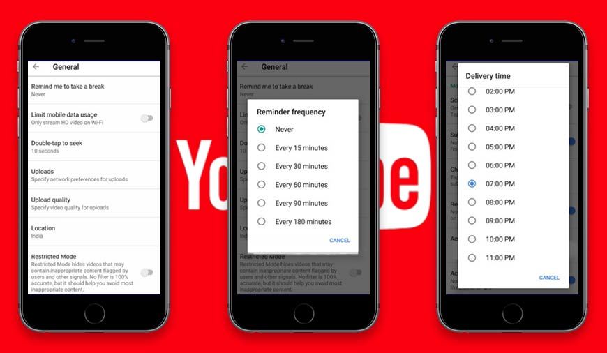 YouTube Rolls Out New 'Take A Break' Notifications Feature