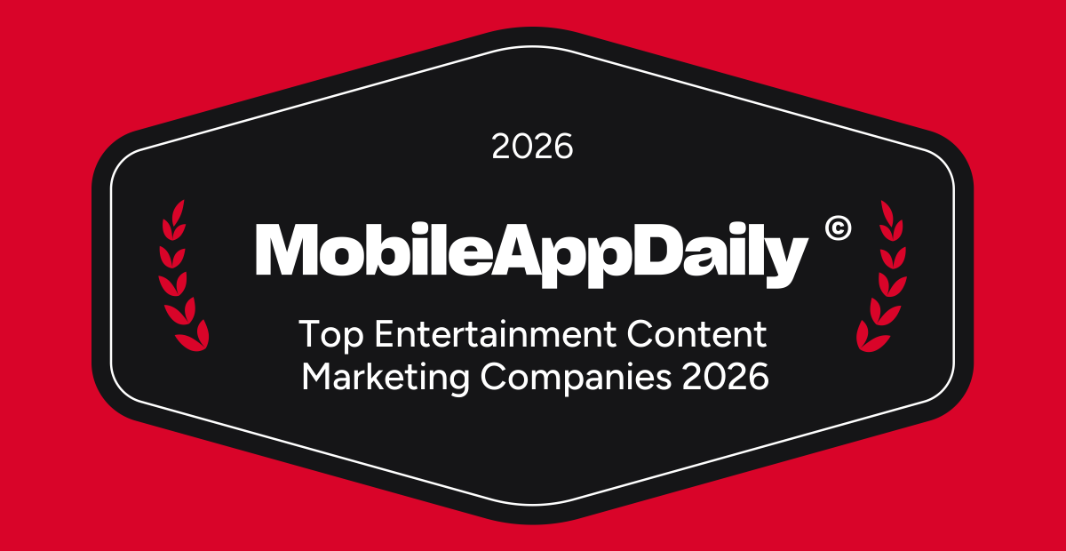 Top Entertainment Content Marketing Companies | Jan 2026