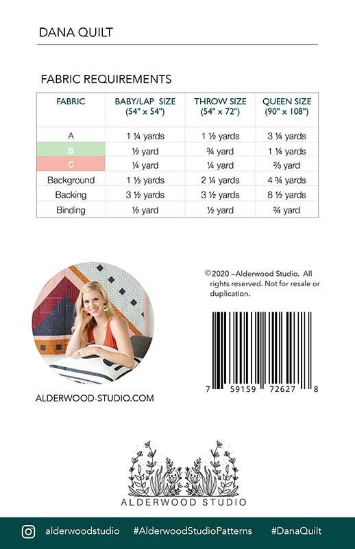 Dana Quilt G ADS 278 Alderwood Studio#1 at Moda Fabrics + Supplies