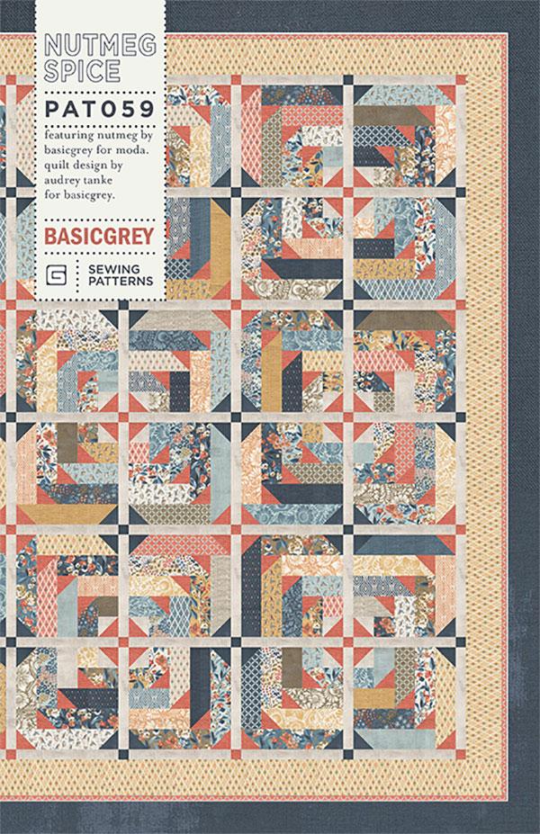 Nutmeg Spice G BG PAT059 Basic Grey#1 at Moda Fabrics + Supplies