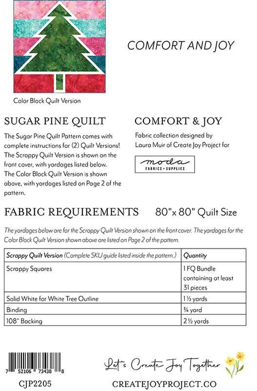 Sugar Pine G* CJP 2205 Create Joy Projec#1 at Moda Fabrics + Supplies