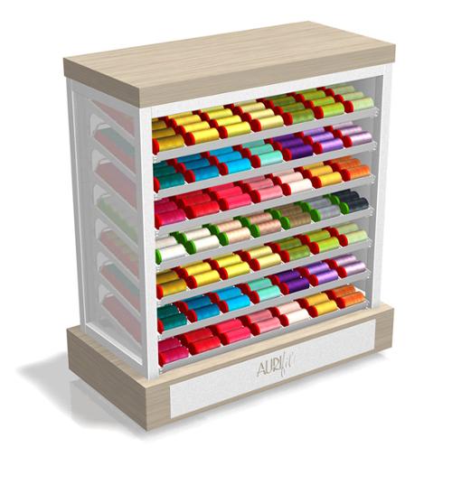 Alto Display Sm 80wt Cotton MK80AD490 AURIFIL#1 at Moda Fabrics + Supplies