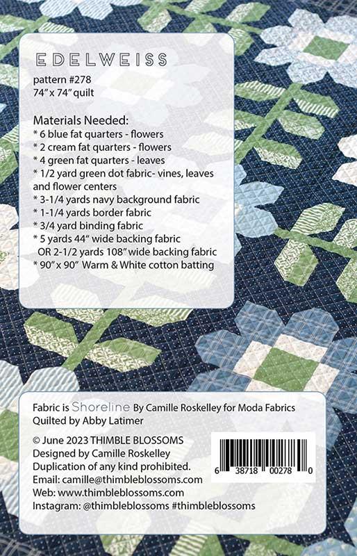 Edelweiss G TB 278 Thimble Blossoms#1 at Moda Fabrics + Supplies