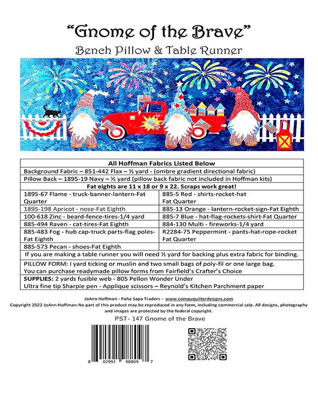 Gnome of the Brave JHD 147 Joann Hoffman#1 at Moda Fabrics + Supplies