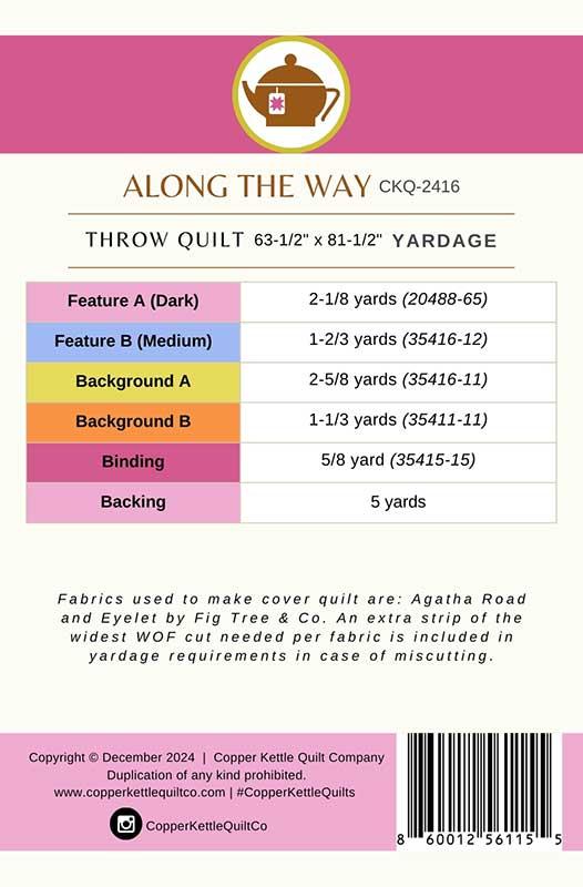 Along the Way G CKQ 2416 Copper Kettle #1 at Moda Fabrics + Supplies