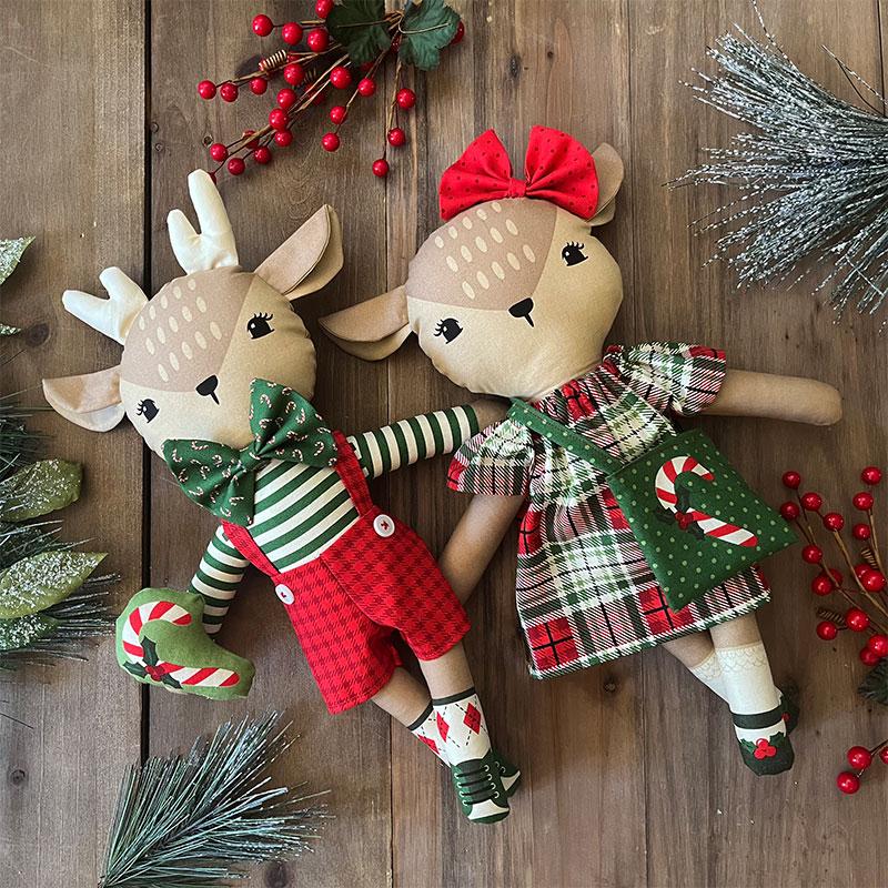 Holiday Cheer Panel Natural 20979 11 Moda #1 at Moda Fabrics + Supplies