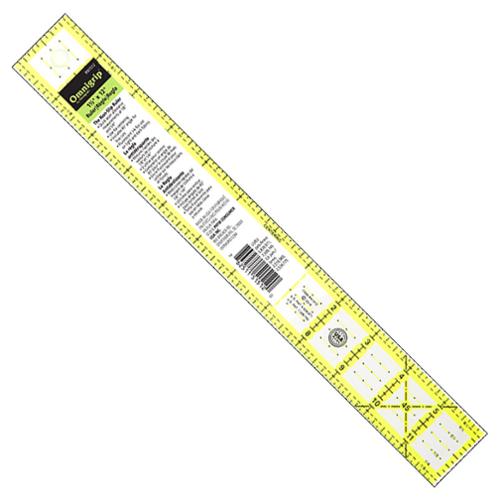 Omnigrip Ruler 1.5" x 12" RN1512 Omnigrid#1 at Moda Fabrics + Supplies