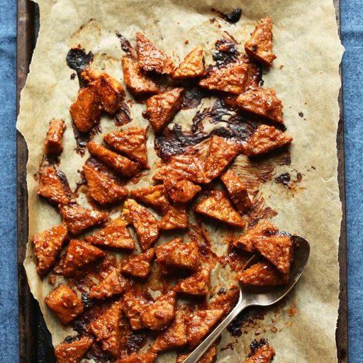 Modernmeal Marinated Peanut Baked Tempeh