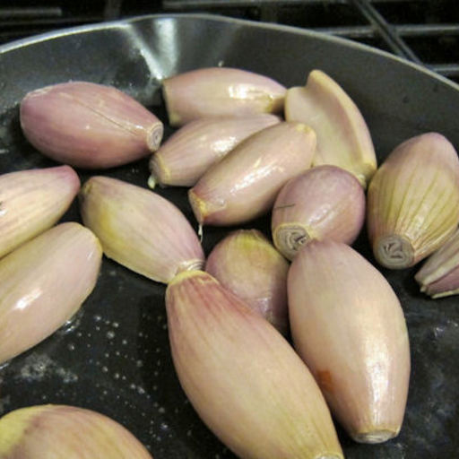 Modernmeal Pan-Roasted Shallots and Brussel Sprouts with Sherry Wine Glaze