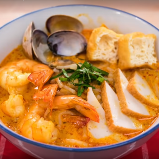 Modernmeal Laksa - Seafood Curry Noodle Soup