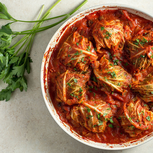 Modernmeal Brown Rice Stuffed Cabbage