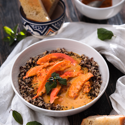 Modernmeal Papaya Curry with Coconut Milk and Quinoa