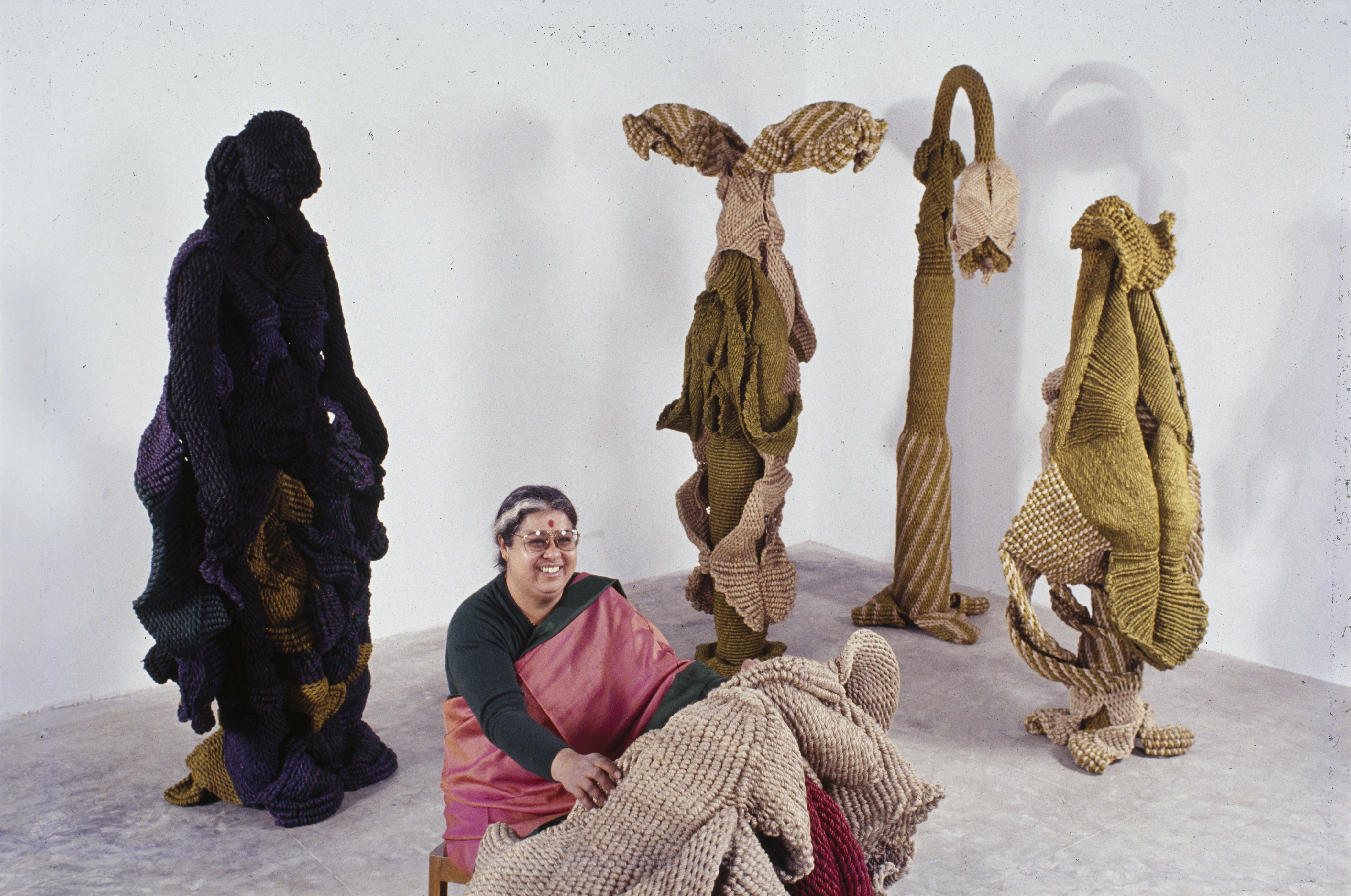 Mrinalini Mukherjee: Textile to Sculpture | post