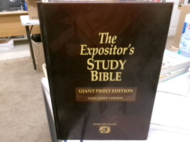The Expositor's Study Bible - Giant Print, Jimmy Swaggart 9780976953036 ...