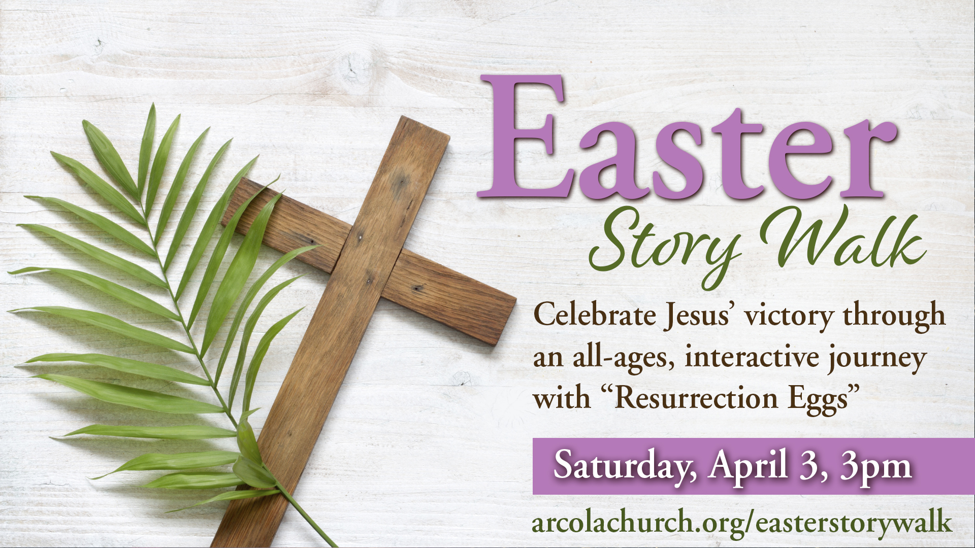 Easter Story Walk | Arcola United Methodist Church