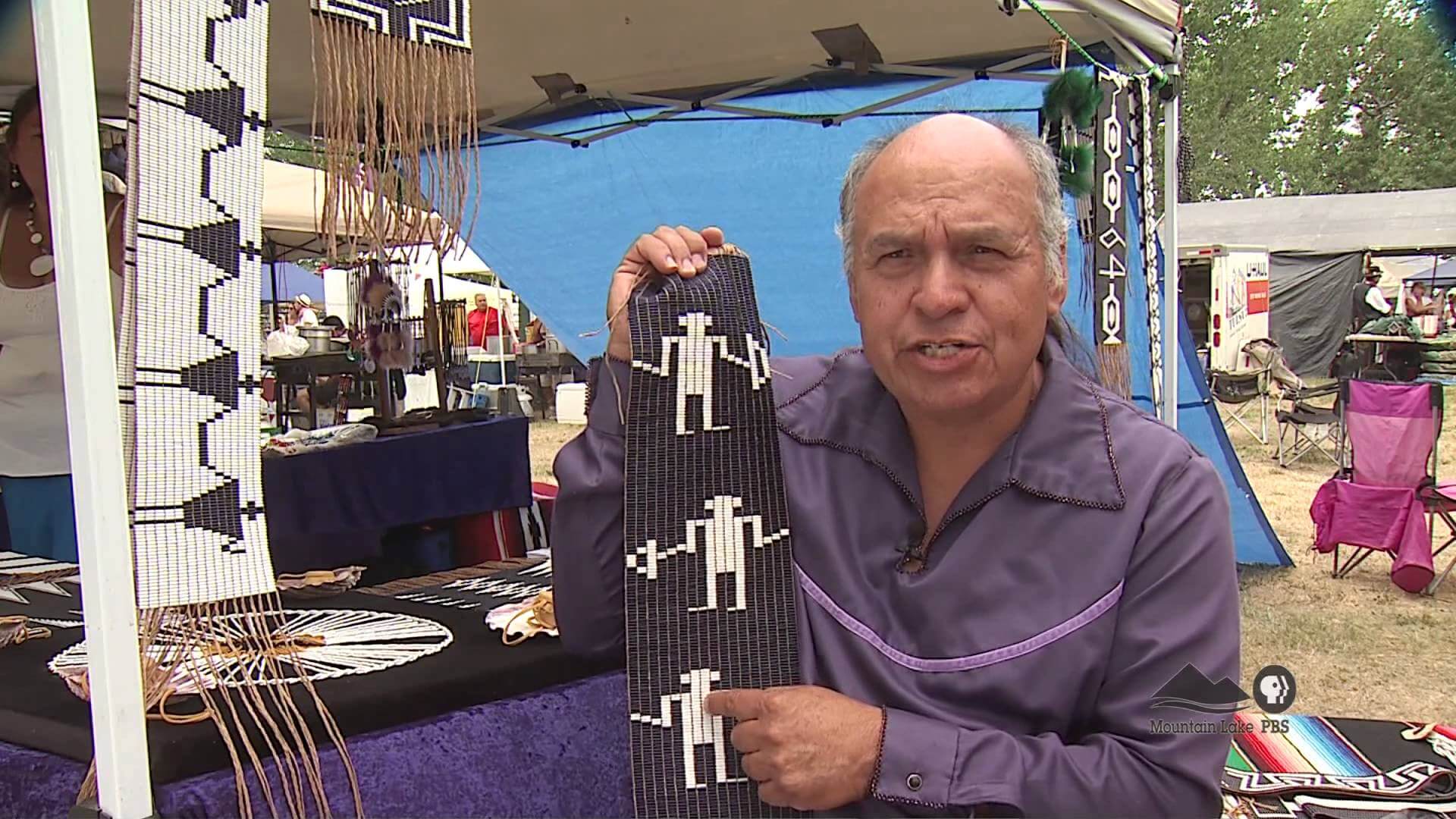 Native American creates rare wampum bead pieces — Mountain Lake PBS