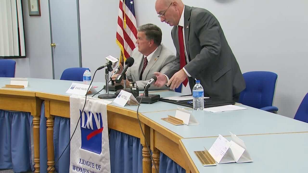 Sheriff Debate between Matt Bell & David Favro — Mountain Lake PBS