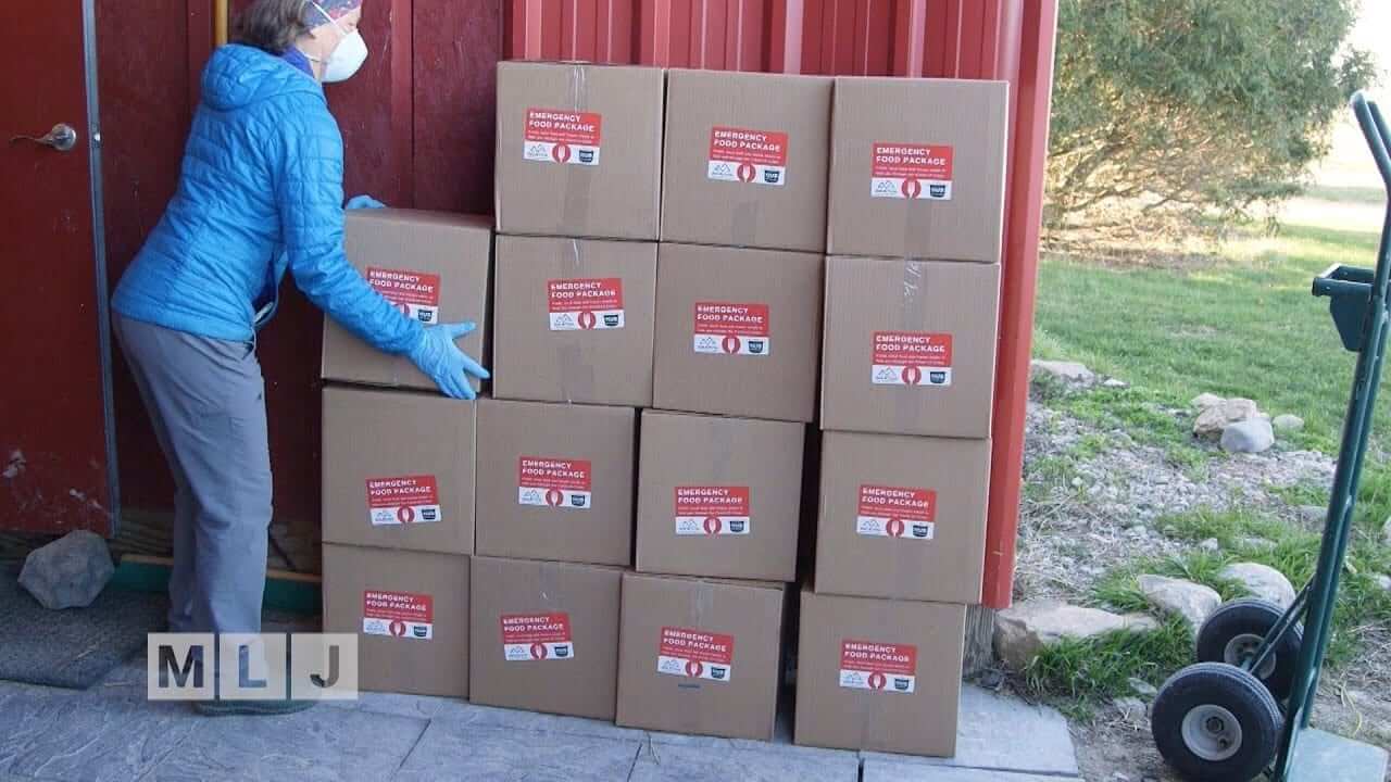 Emergency Food Packages Delivered to Families in Need – Mountain Lake PBS