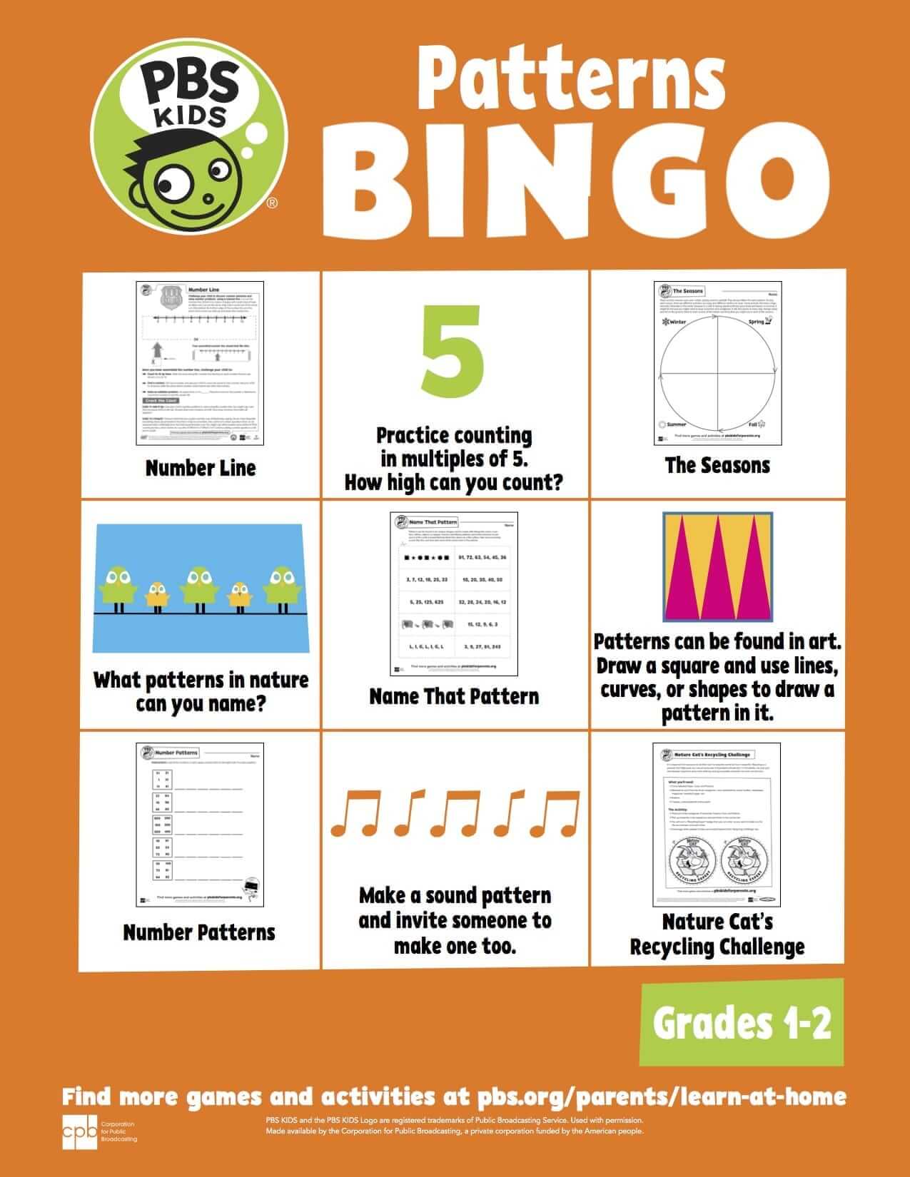 Let’s Learn With Patterns, Patterns, Patterns! – Mountain Lake PBS