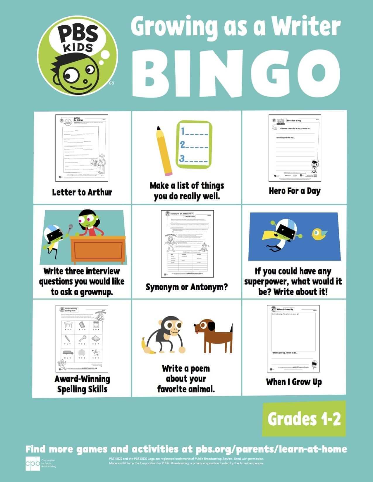 Tips & Activities To Grow as a Writer – Mountain Lake PBS