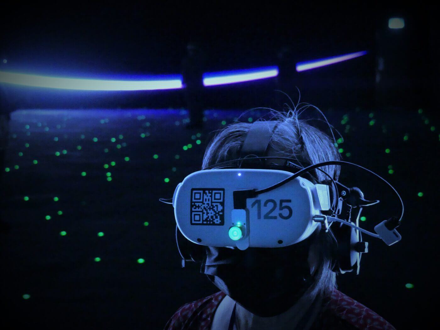 The INFINITE VR experience allows you to see through the eyes of an ...