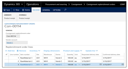 Manage Consigned Inventory Using Microsoft Dynamics 365 for Operations (AX7) | MSDynamicsWorld.com