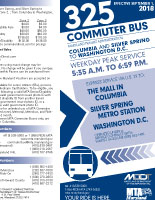 Info & Maps | 325 | COLUMBIA & SILVER SPRING - DC | Maryland Transit ...