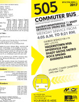 Info & Maps | 505 | HAGERSTOWN-SHADY GROVE/ROCK SPRING | Maryland ...