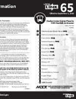 number 65 bus timetable