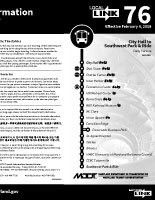 Info & Maps | 76 | CCBC - Downtown | Maryland Transit Administration