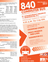 Info & Maps | 840 | ST LEONARD / PRINCE FREDERICK - DC | Maryland ...